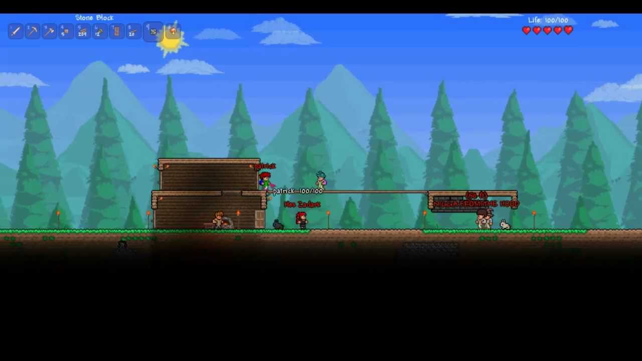 Let's Play: Terraria with Friends Part 2 - YouTube