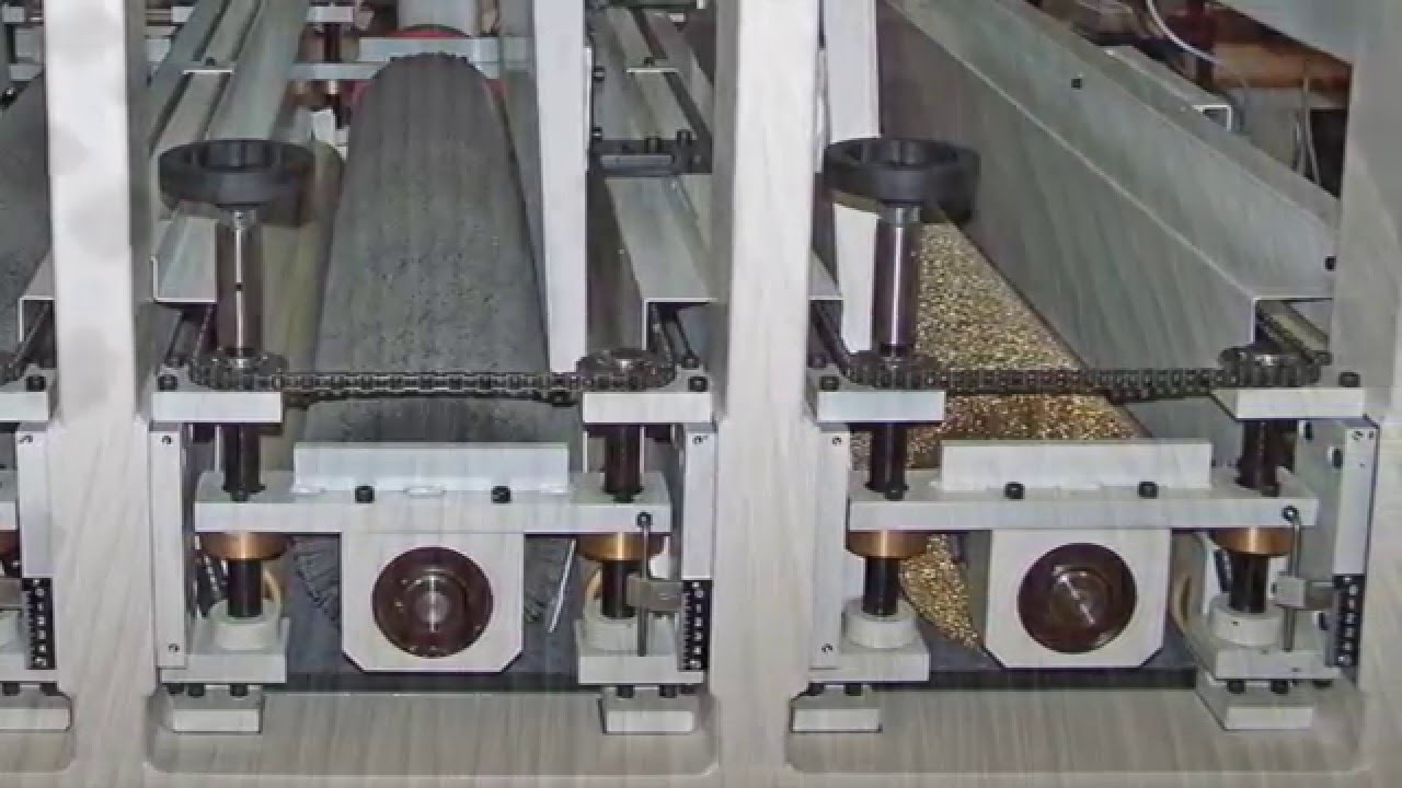Structure Brushing Industrial Sanding from Kundig - YouTube