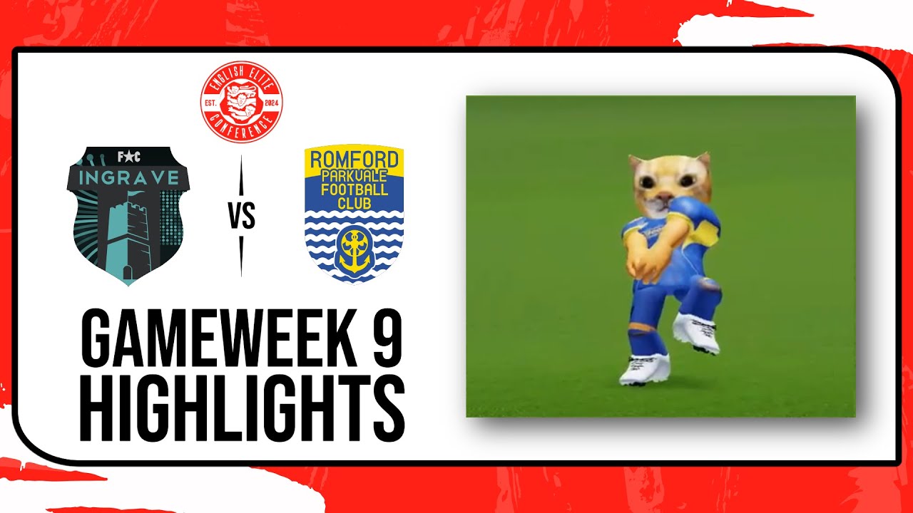 Ingrave F.C. vs Romford Parkvale | RFL S1 - English Elite Conference ...