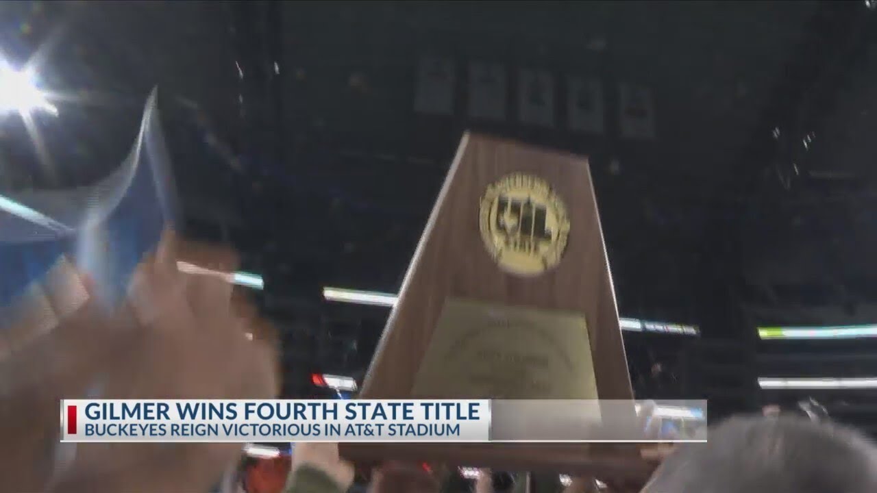 4th state title for the Gilmer Buckeyes - YouTube