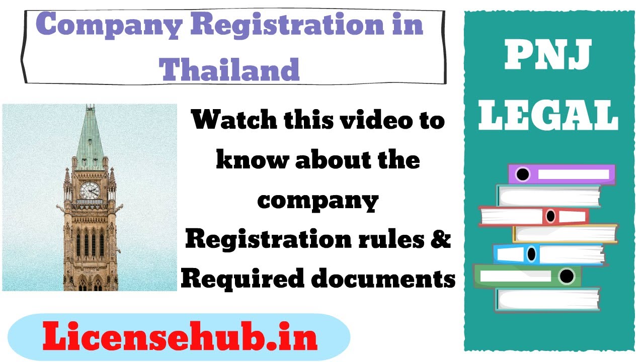 Company registration in thailand - YouTube