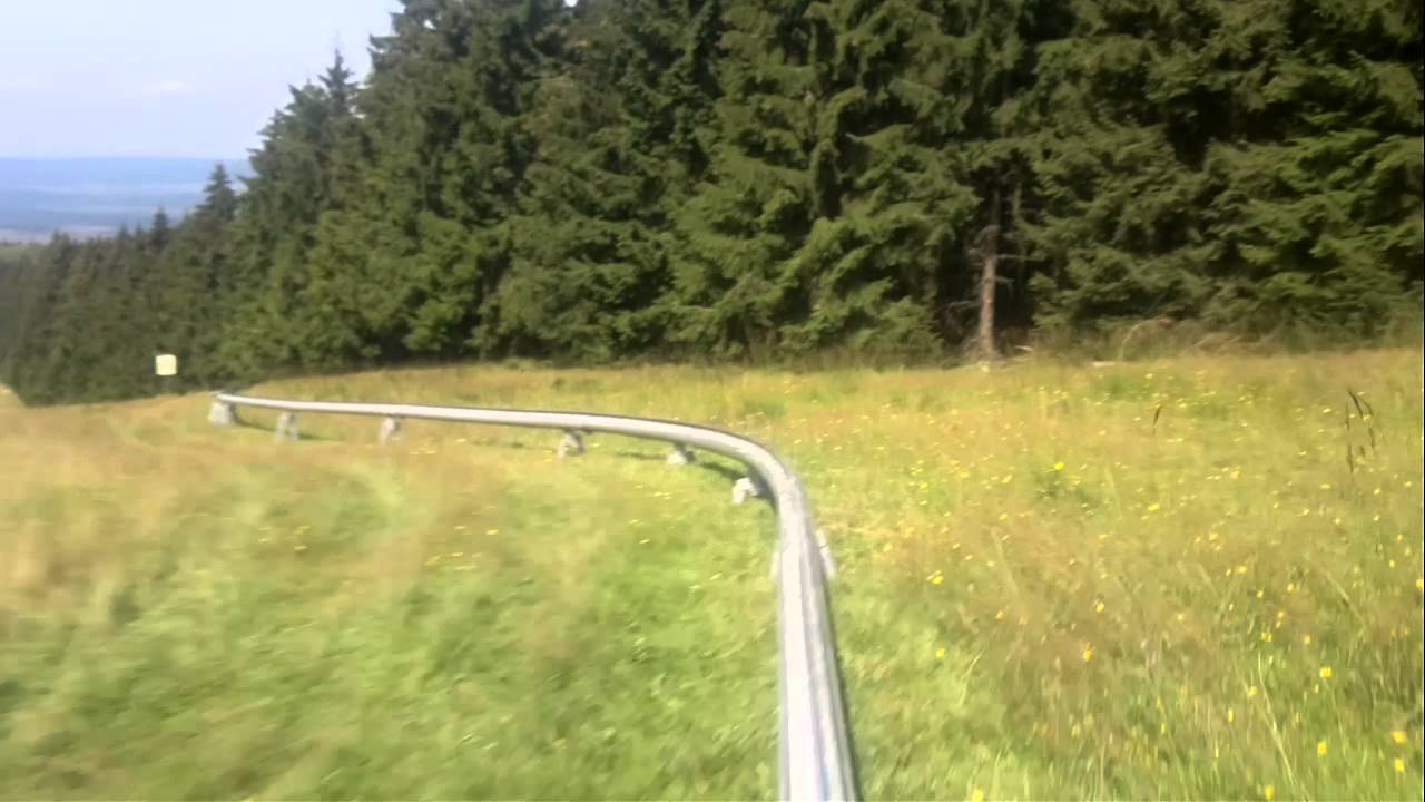 Rodelbahn Erbeskopf - Germany - YouTube