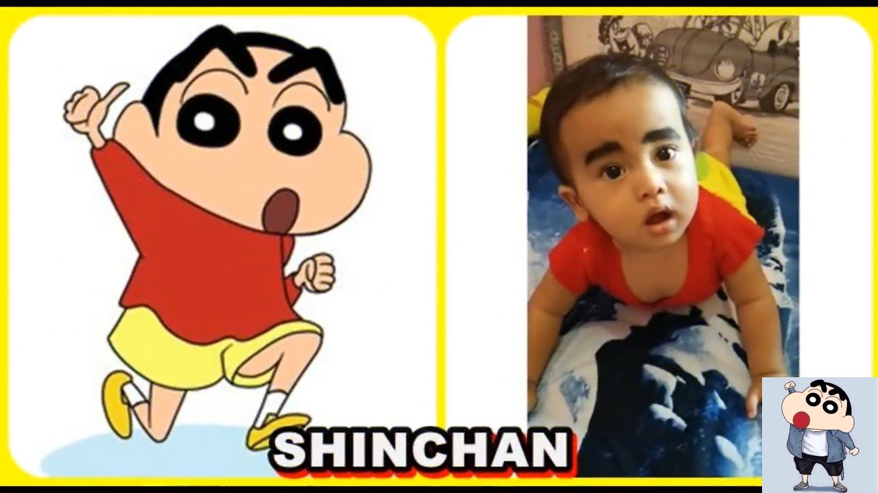 🌀🌀Shin Chan all characters in real life 😱-2023 #shinchan #trending # ...