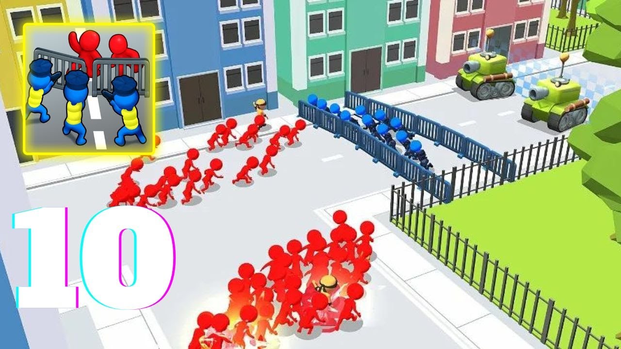 City Defense - Police Games! 19-20 Level Gameplay Part 10 (FULL GAME ...