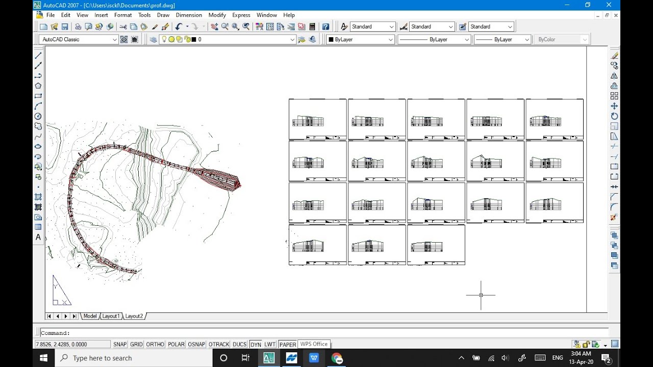 A quick way to create - Break line & Hatch - YouTube
