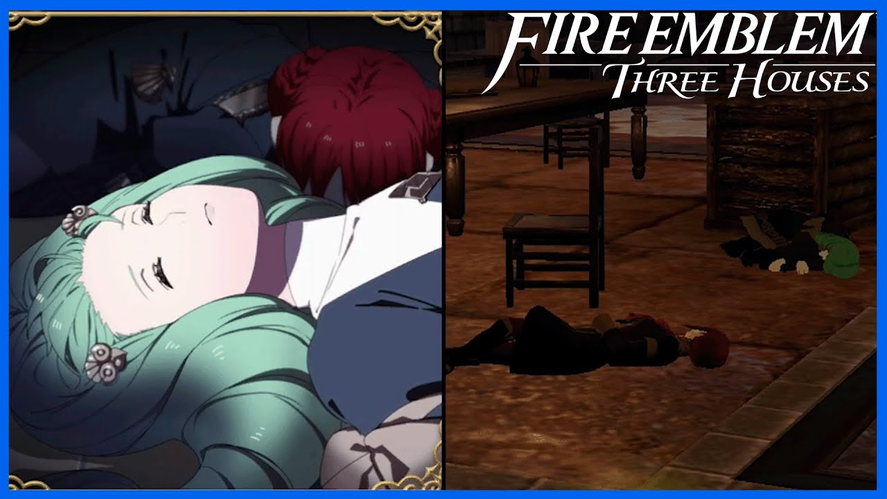 See kidnapped Flayn and Monica in battle - Fire Emblem Three Houses - YouTube