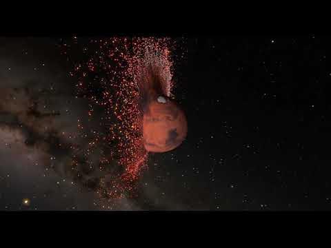 Moon Vs Mars HyperRealistic Simulation / SpaceSim - YouTube