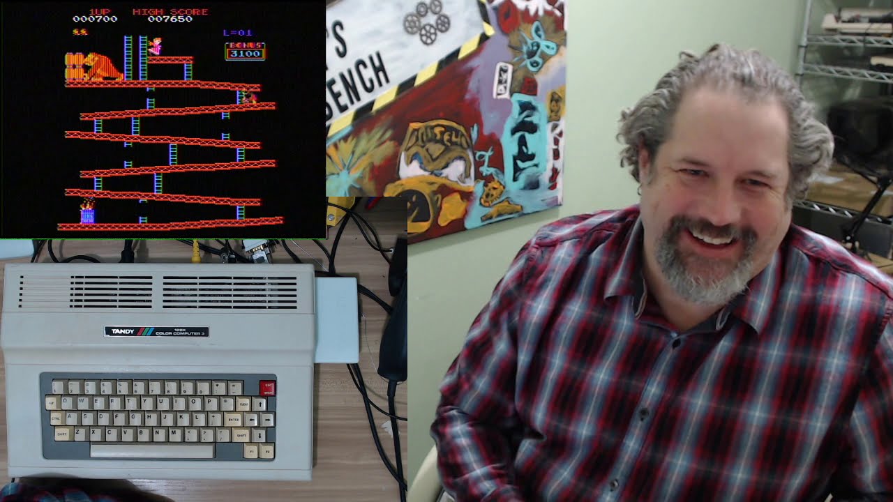 Color Computer 3 512K Upgrade - YouTube