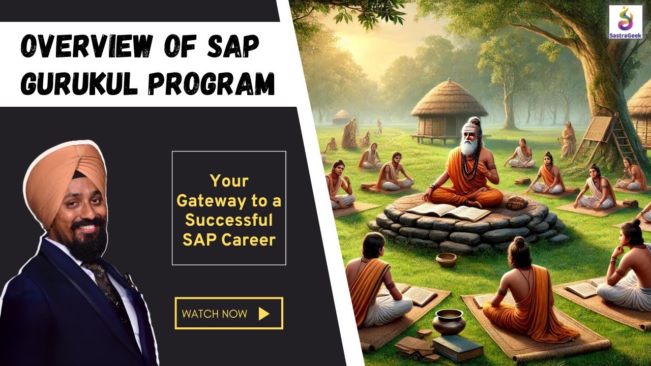 Overview of SAP gurukul program - Your Gateway to a Successful SAP ...