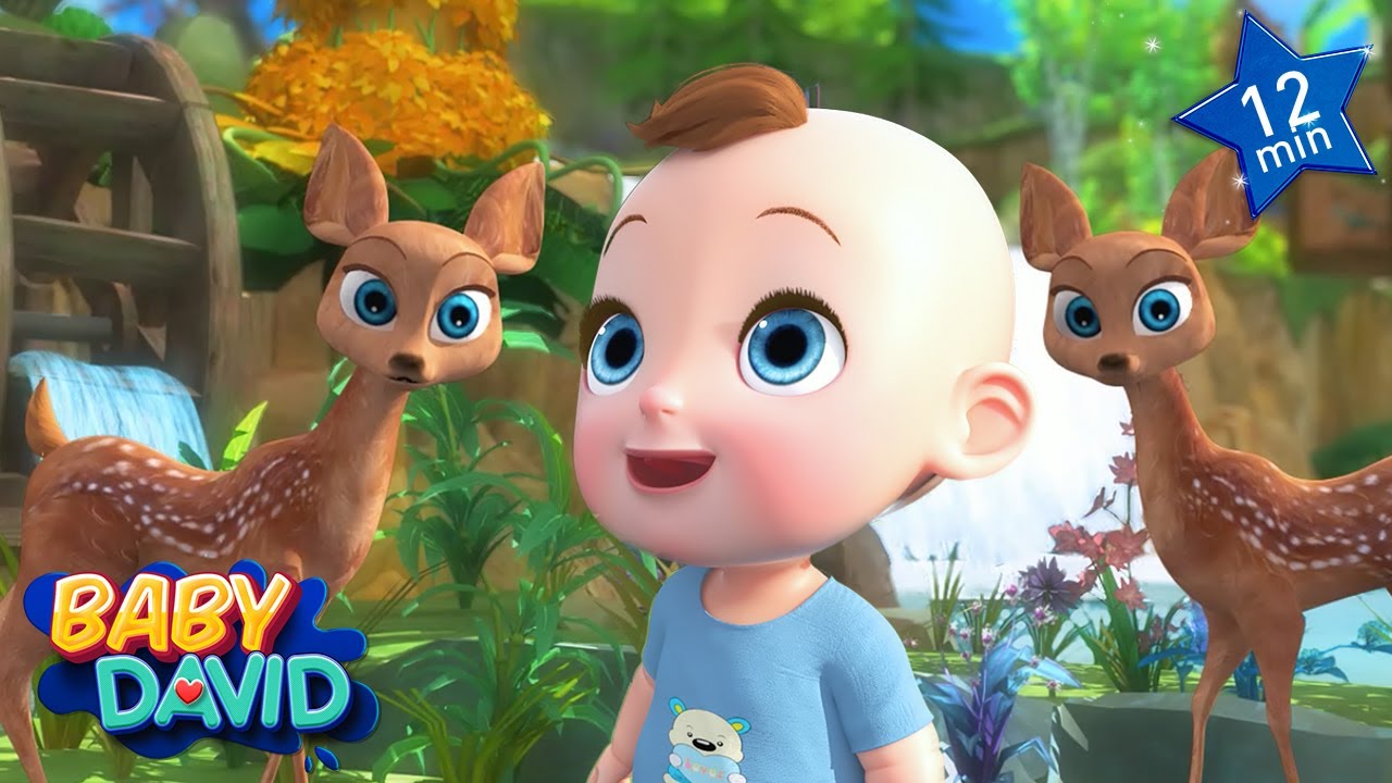 Baby David Loves Cleaning Up Trash + more Nursery Rhymes & Kids Songs ...