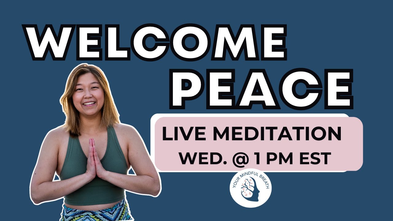 Cultivate Peace Meditation | 15 Minute Meditation - YouTube