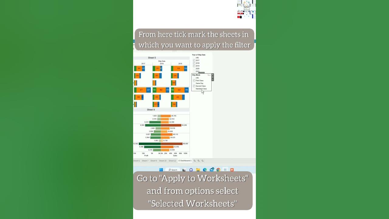 How To Apply Same Filter To Multiple Worksheets In Tableau Dashboard how-to-apply-same-filter-to-multiple-worksheets-in-tableau-dashboard
