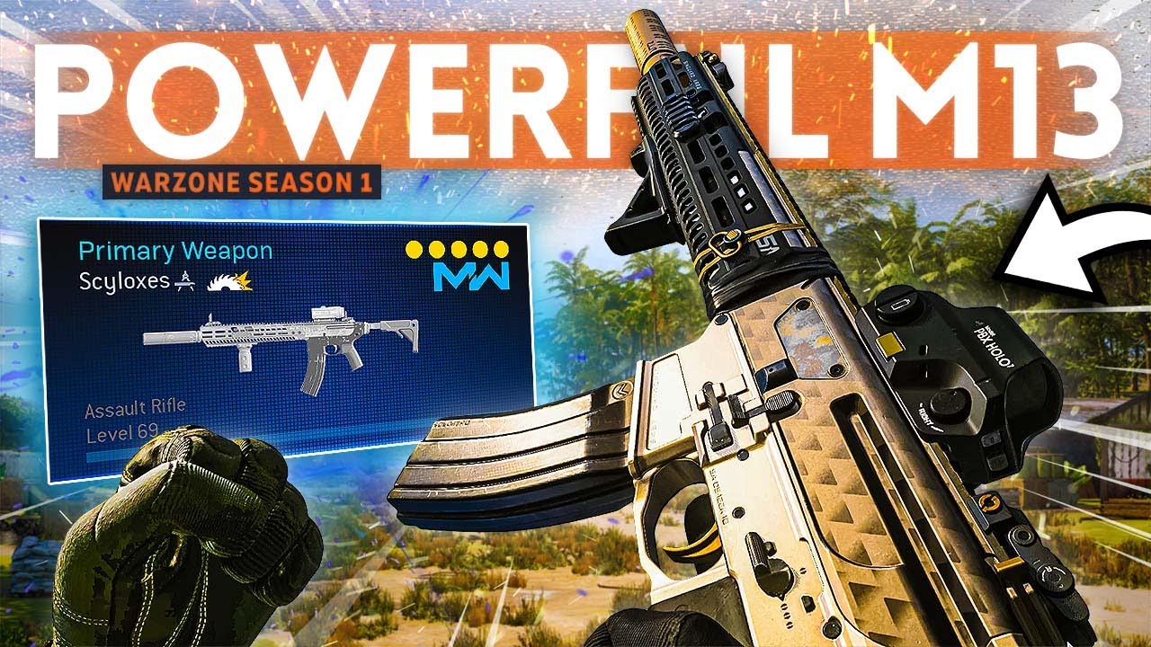 This POWERFUL M13 Class Setup Hits The Spot in Warzone! - YouTube