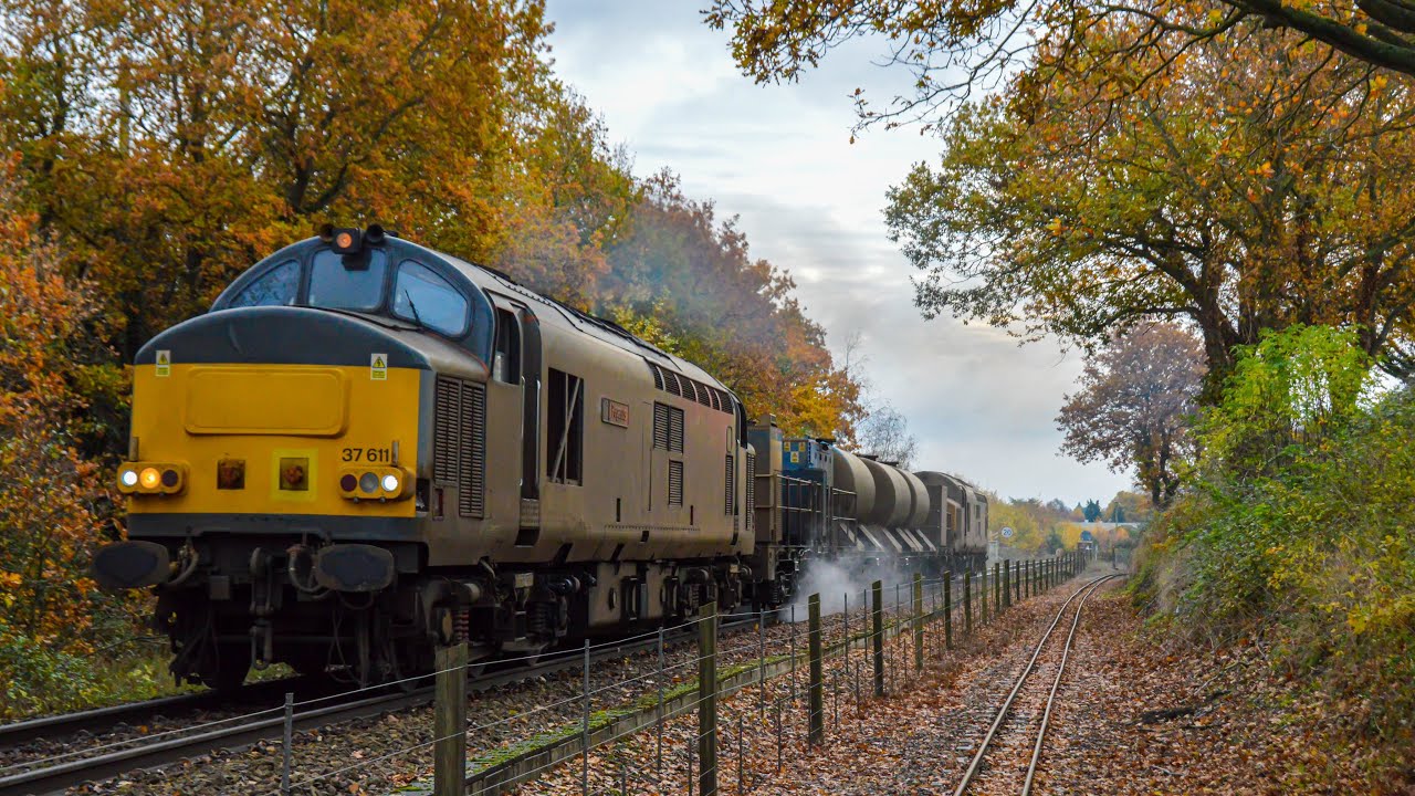 East Anglian Class 37 RHTT 2022 - YouTube