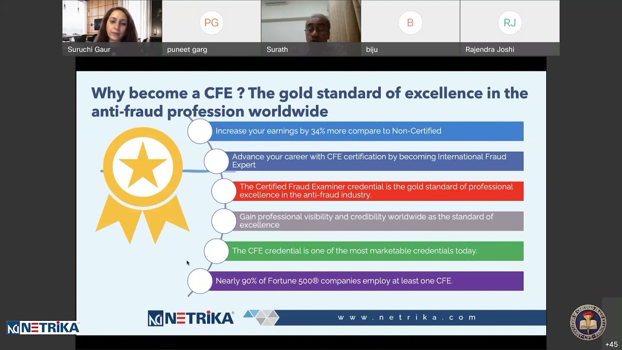 Free CFE orientation session by ACFE authorized trainers - YouTube