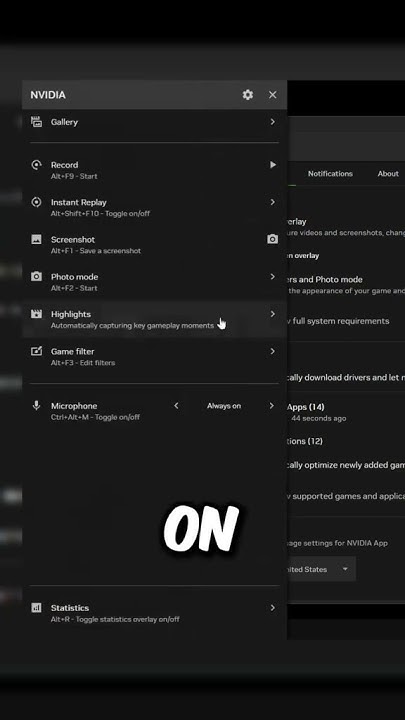 Nvidia settings - YouTube
