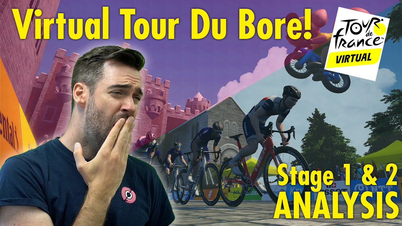 VIRTUAL TOUR DU FRANCE! Stage 1 & 2 Breakdown ANALYSIS - YouTube