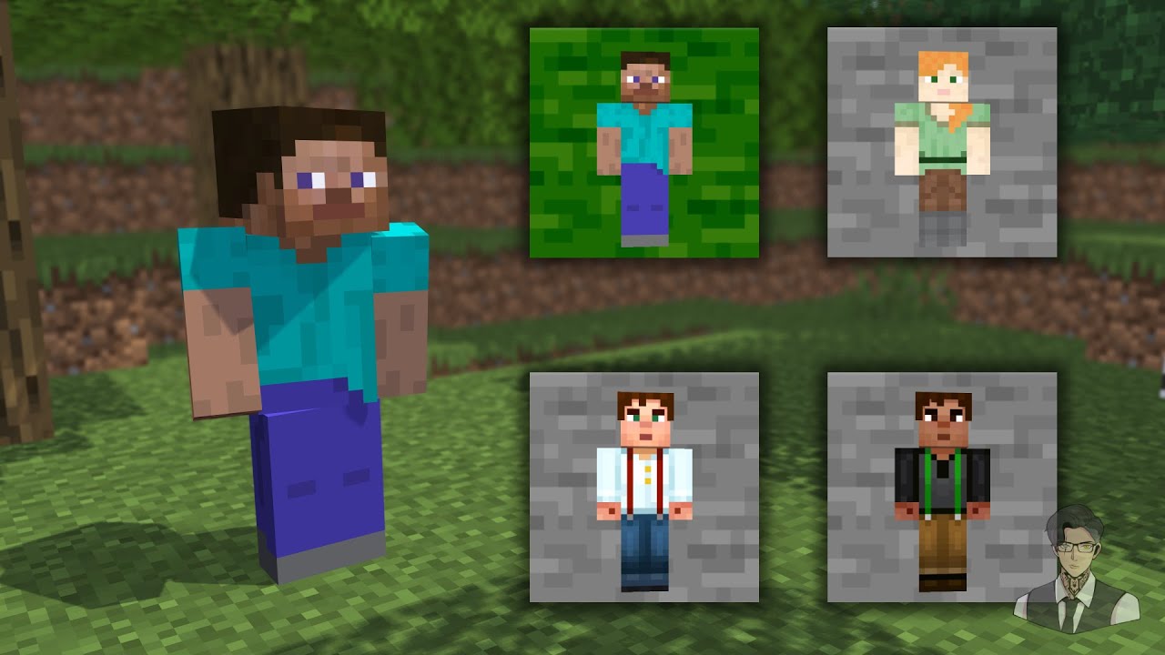 Character select Minecraft Animation - YouTube