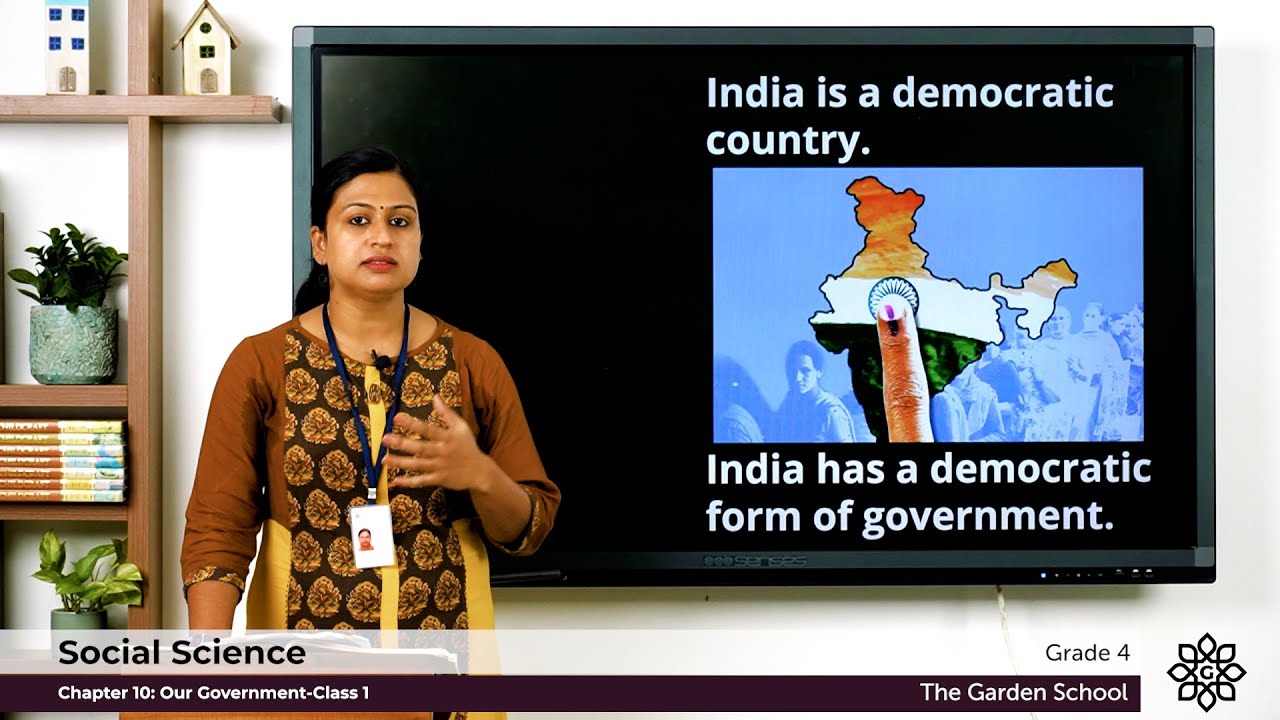 Grade 4 Social Science Chapter 10 Class 1 Our Government - YouTube