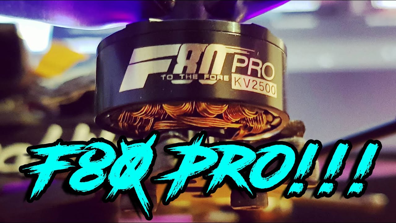 T-Motor F80 Pro Motor First Look - YouTube