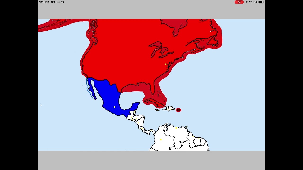 What If The USA Formed An Empire In 2022 || War Simulation || North ...