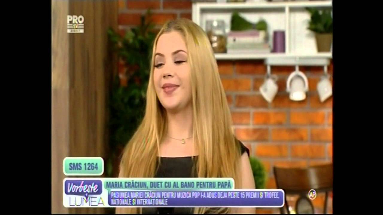 Maria Craciun interviu la Vorbeste Lumea ProTv - YouTube