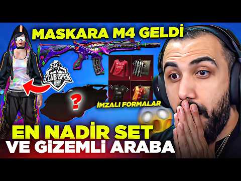 MASKARA M416 GERİ DÖNDÜ! 😱 İMZALI YENİ SÜPER LİG SETLERİ VE GİZEMLİ SÜPER ARABA! PUBG Mobile