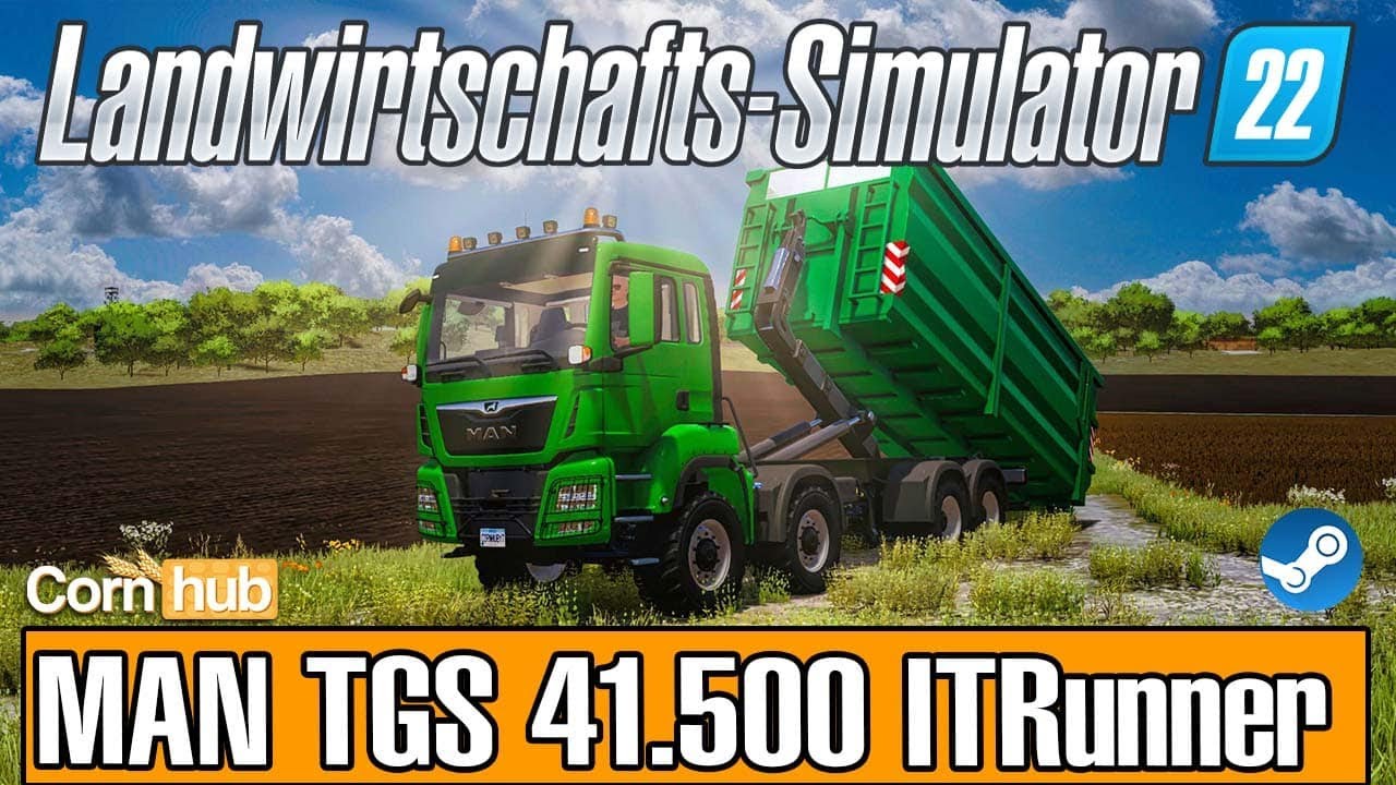 LS22 Mods - MAN TGS 41.500 ITRunner - LS22 Modvorstellung - YouTube
