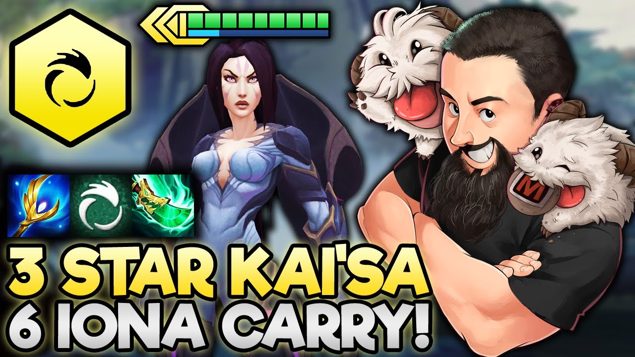 6 Ionia - I Tryhard and Hit 3 Star Kai'sa!! | TFT Runeterra Reforged | Teamfight Tactics - YouTube