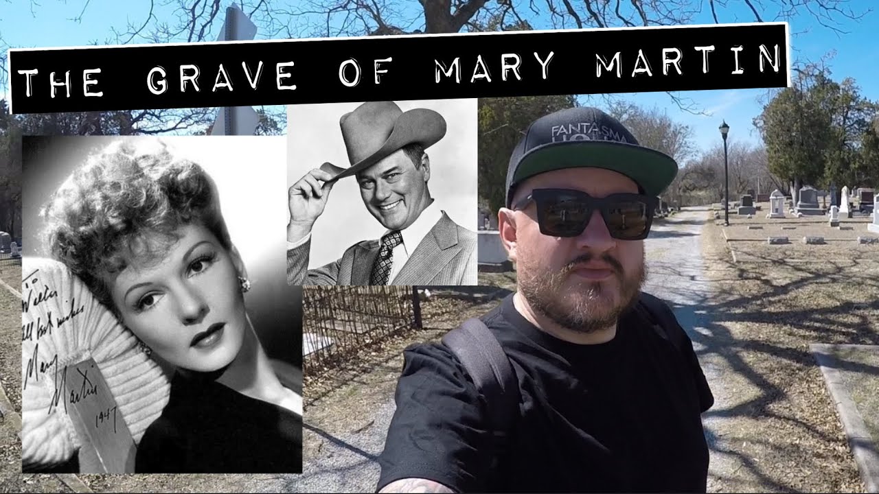 The Grave Of Mary Martin | The Mother of Larry Hagman | Old Greenwood ...