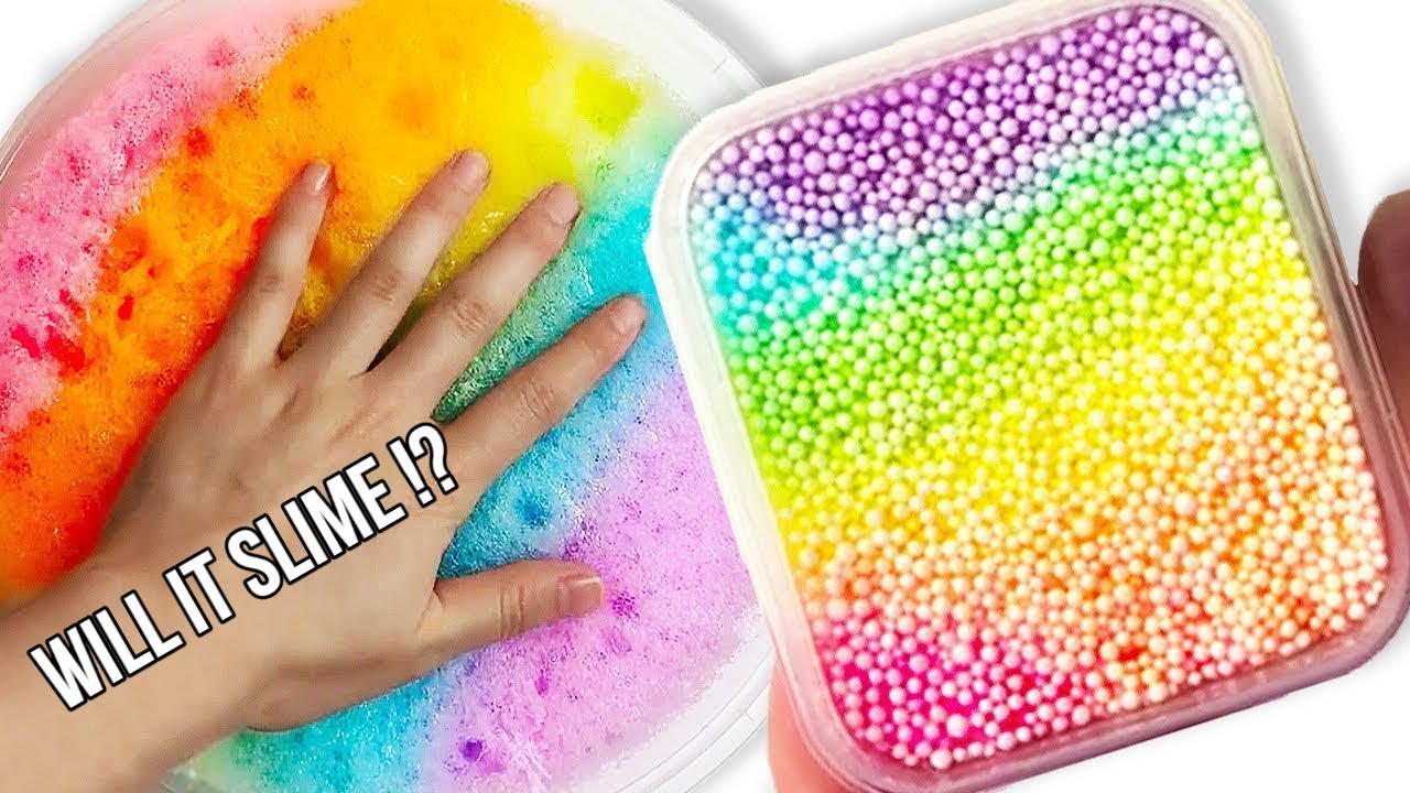 WILL IT SLIME !? Most Relaxing Slime | Testing Face Mask | DIY ASMR ...