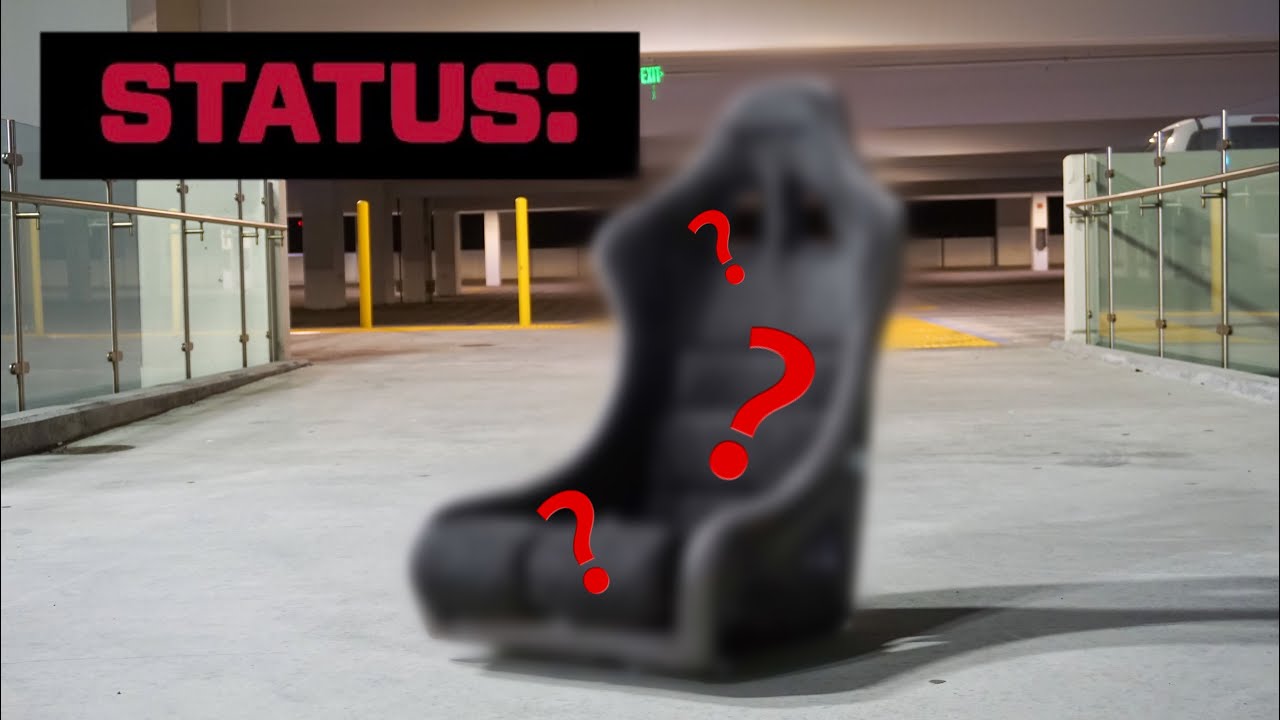Revealing my CUSTOM STATUS RACING SEATS!! - YouTube