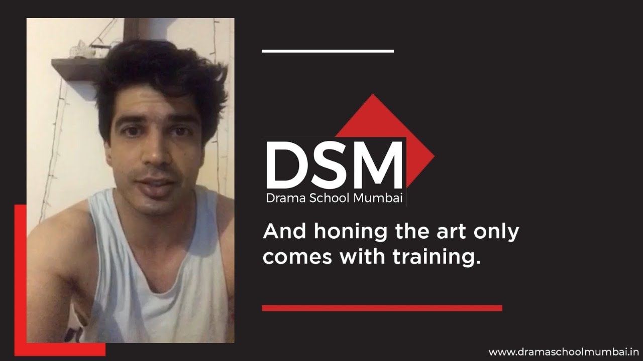 Aman Uppal talking about the importance of training with Drama School ...