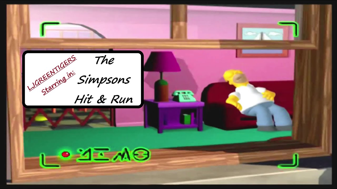 The Simpsons Hit & Run Blind Playthrough Part 3 Petty Theft Homer ...