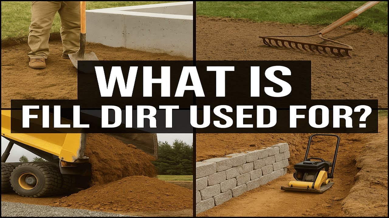 What Is Fill Dirt Used For? Level Yards, Fix Drainage, Build Strong ...