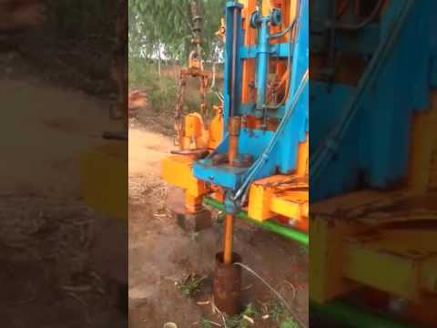 Borewell pump pipe lifting machine. 9944553990.9489253990 - YouTube