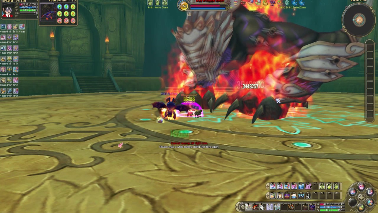 Krona FlyFF - Ankou's Asylum Walkthrough on ForceMaster [Maxed PvE Gear ...