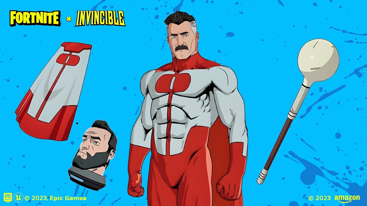 OMNI-MAN SKIN SET - Fortnite X INVINCIBLE - YouTube