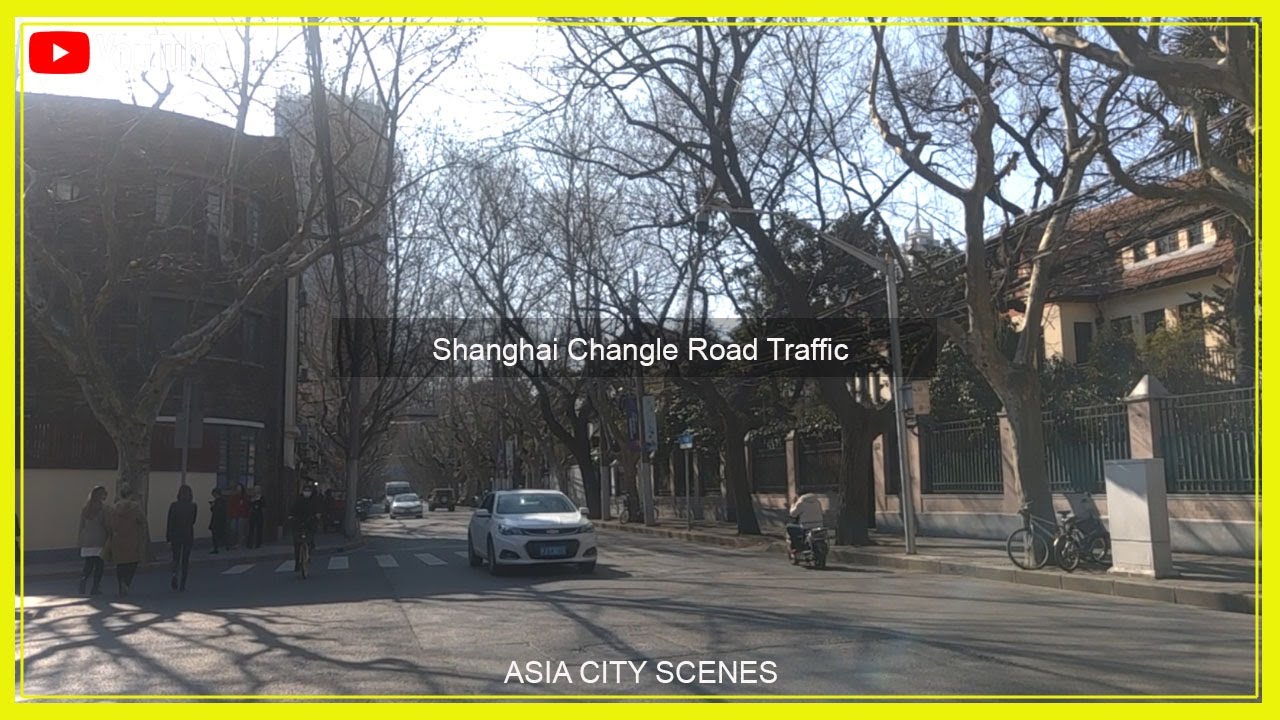 Shanghai Changle Road Traffic - YouTube