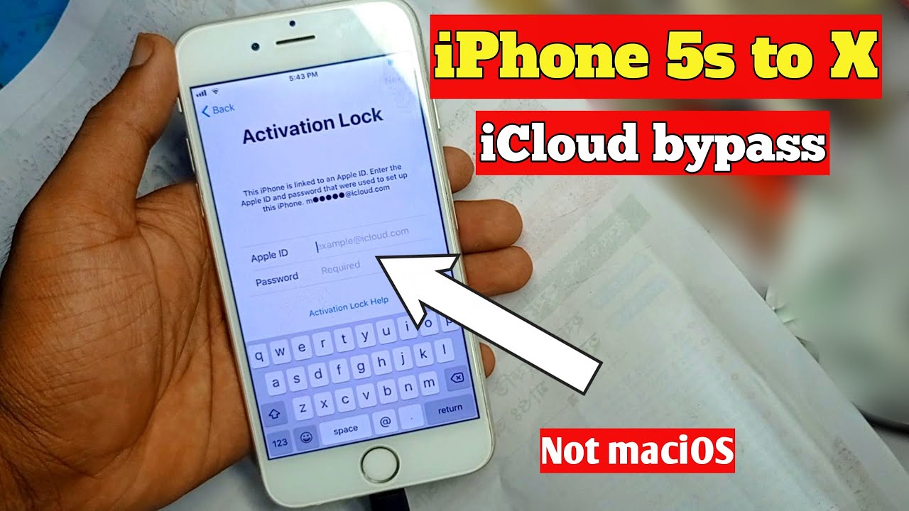 How to iPhone activation lock Bypass | iphone icloud bypass | Unlock ...