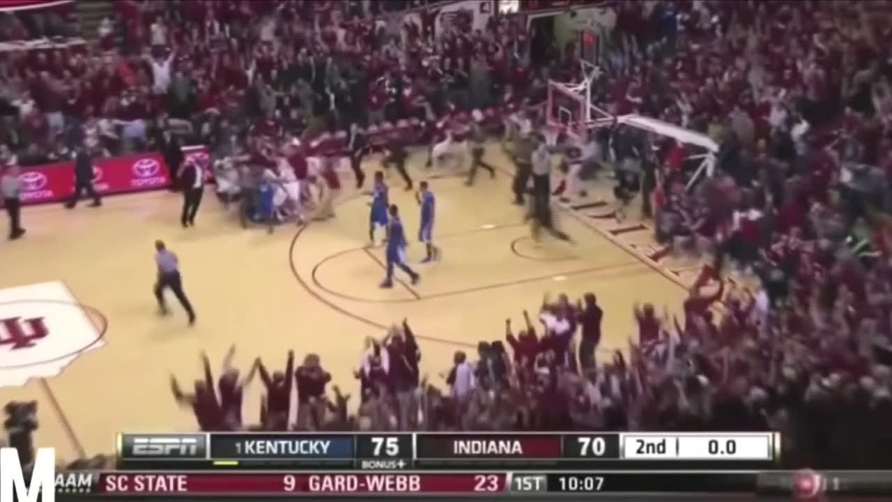 Dickie V makes great return to Fort Wayne - YouTube
