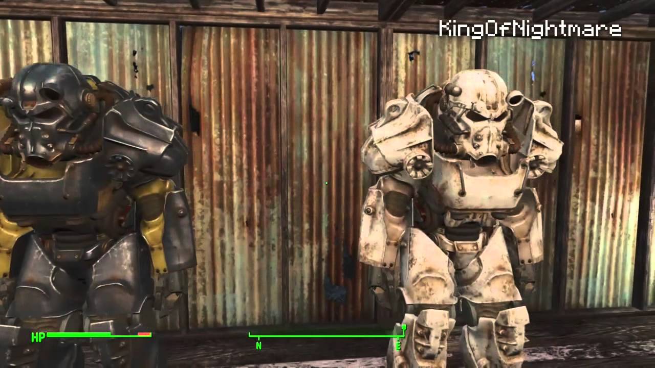Fallout 4 Power Armor Storage - YouTube