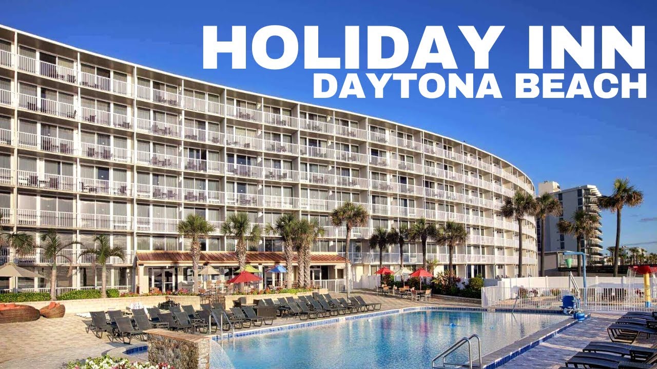 Holiday Inn Resort Oceanfront Balcony Daytona Beach Florida - YouTube