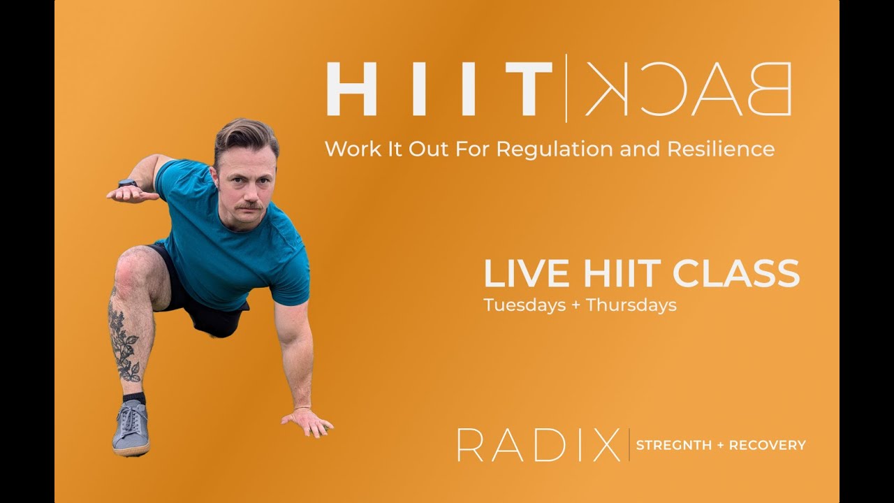 HIIT BACK - Live HIIT Class | RADIX Strength + Recovery - YouTube