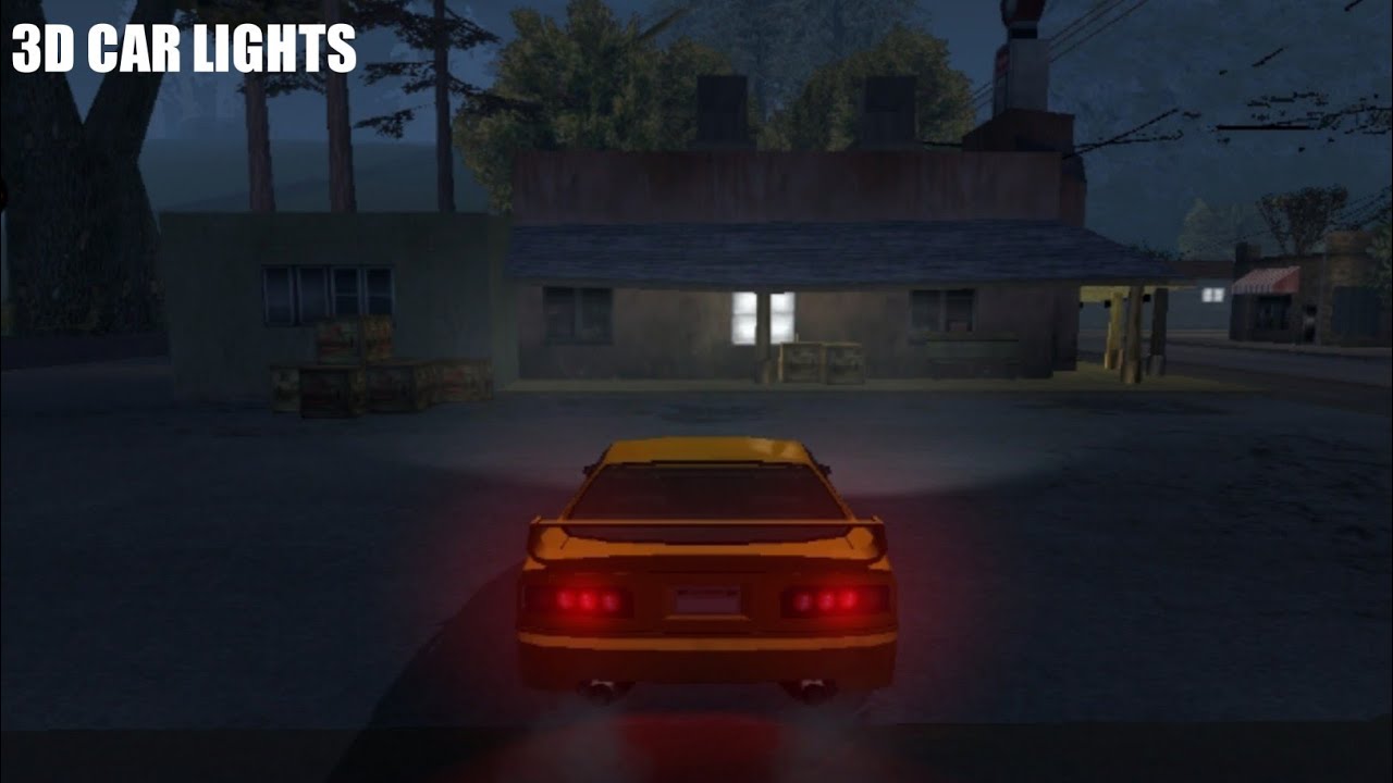 3D CAR LIGHT MOD FOR GTA SA ANDROID - YouTube
