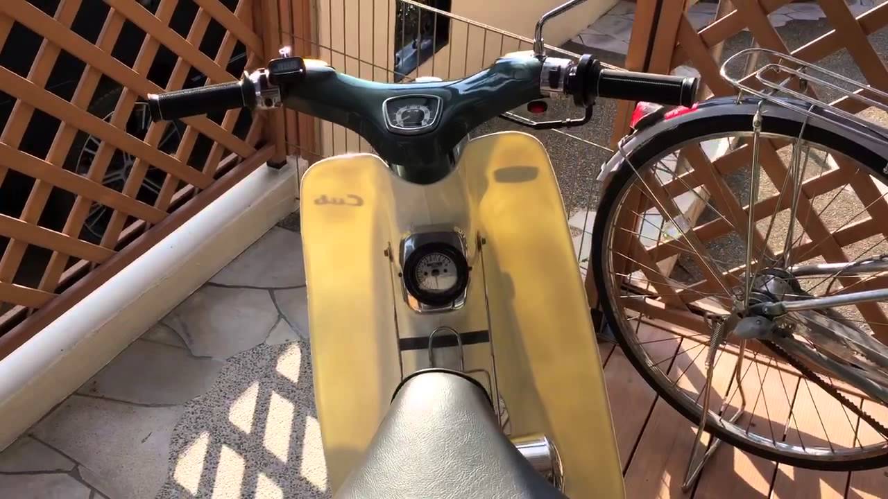 Honda Super Cub C100 スーパーカブC100 - YouTube