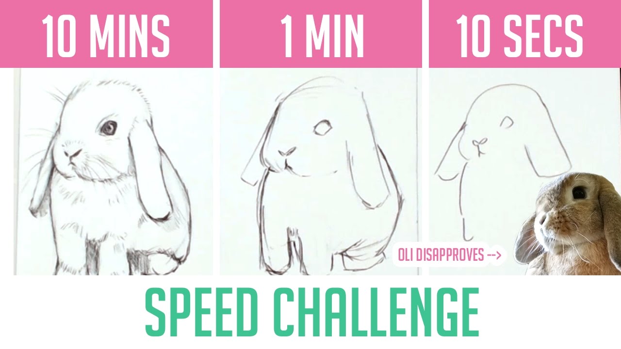 SPEED CHALLENGE - 10 Minutes / 1 Minute / 10 Seconds - YouTube