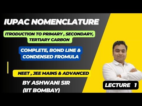 COMPLETE,BOND LINE & CONDENSED FORMULA || PRIMARY CARBON || IUPAC ...