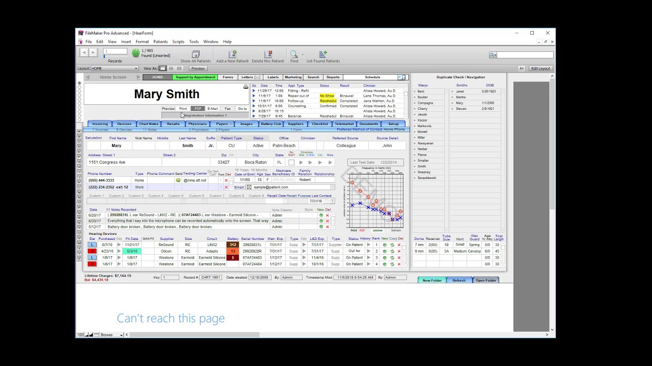 HearForm 11 - Renaming Patients and Folders - YouTube