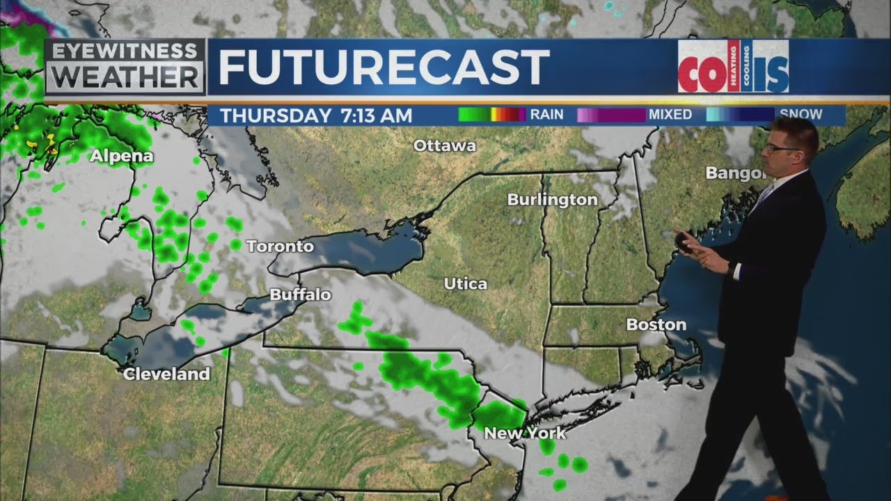 Craig's Wednesday weather forecast - YouTube